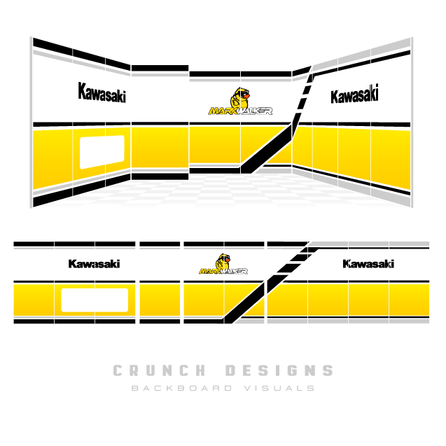 Paddock & Garage Backboard Designs, Graphics and Visuals