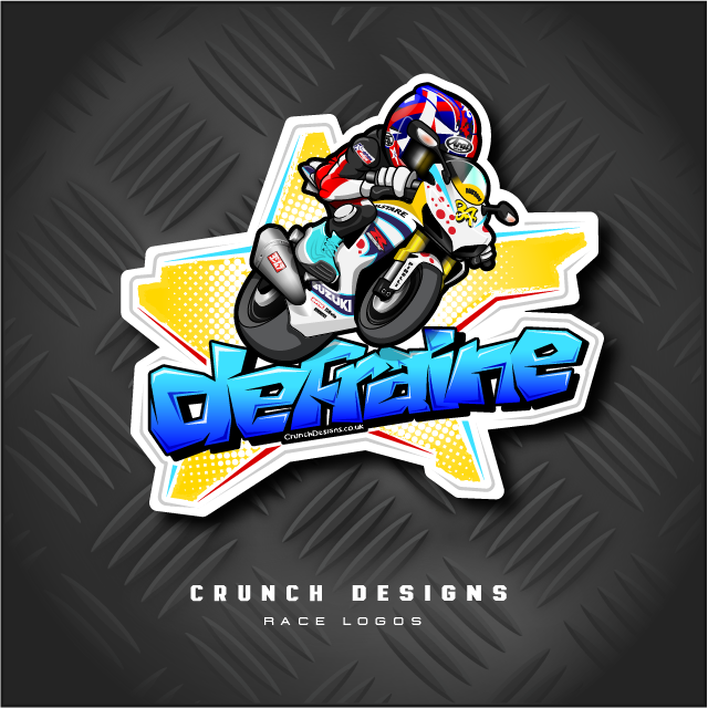 Motorcycle Racing Logo Design